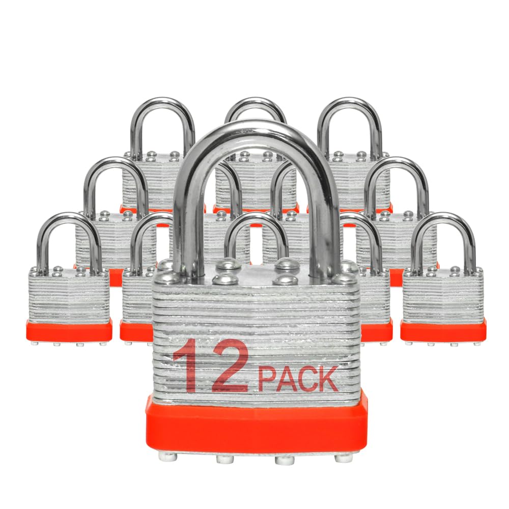 Lock Outdoor Padlocks, Key Lock, Padlocks with Same Key - Laminated ...