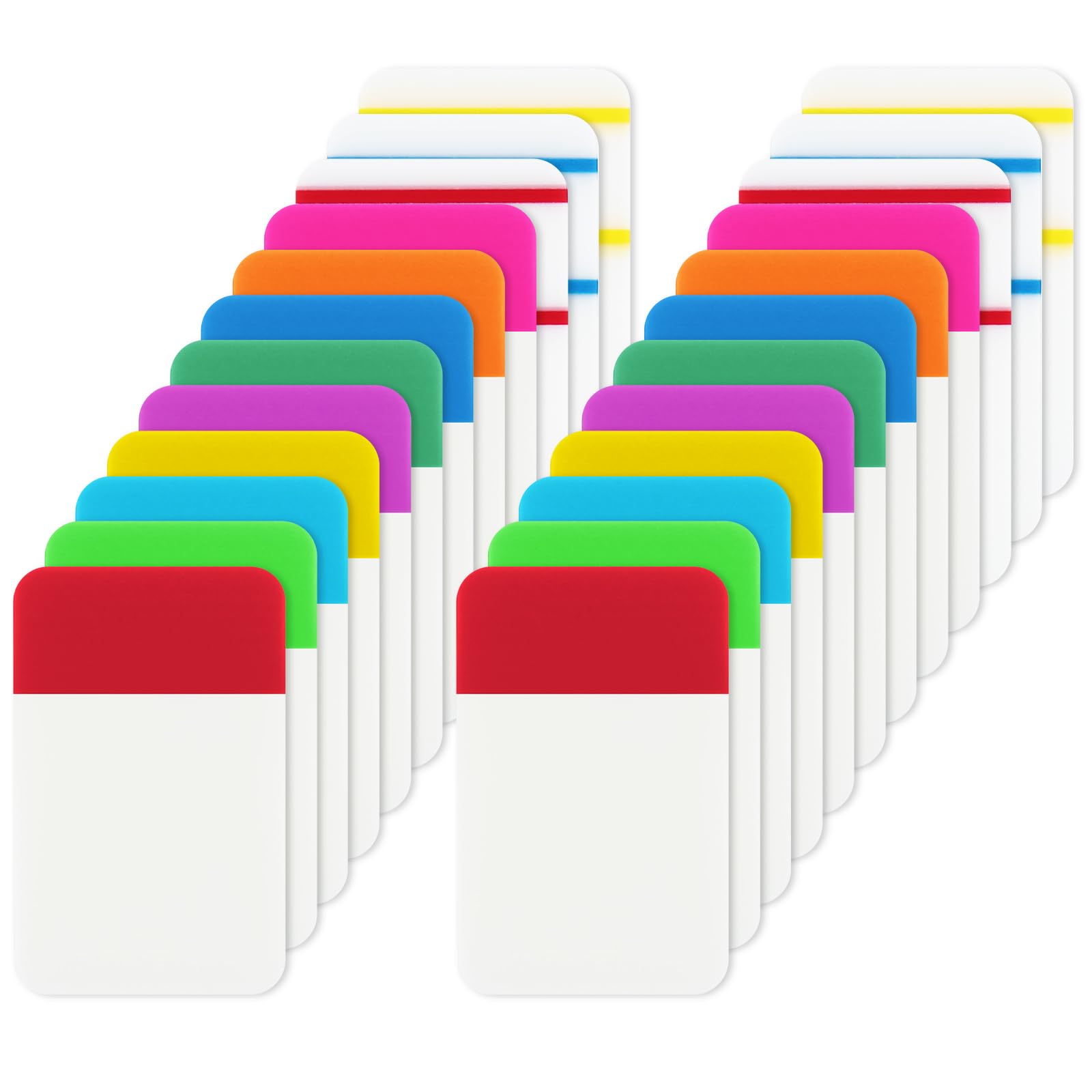 Amazon.com : 480Pcs Sticky Tabs for Notebooks,1 Inch Index Tabs 12 Colors Repositionable Note ...