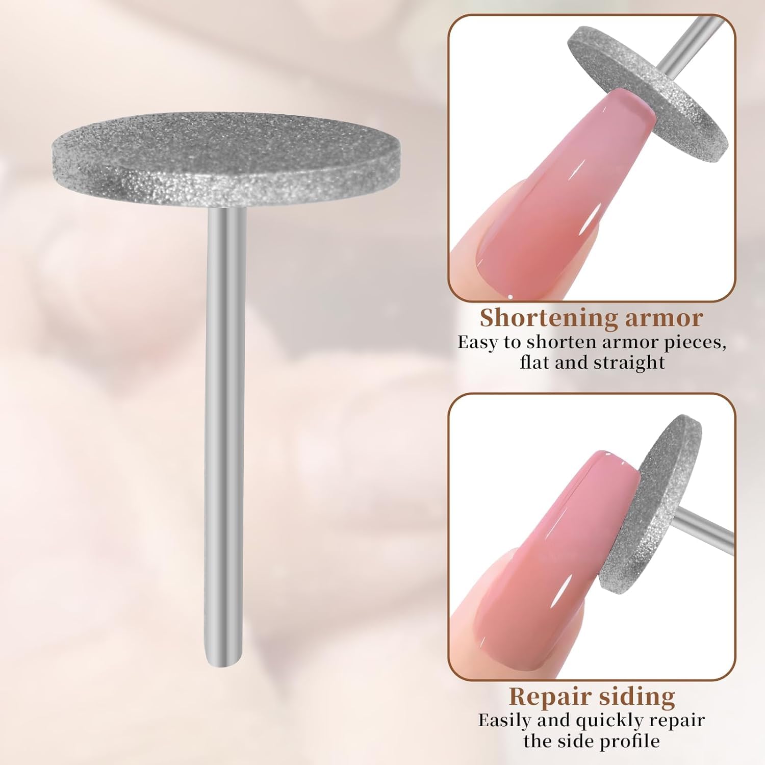 Snapklik.com : Sanding Disc Nail Drill Bits,Diamond Carbide Nail Drill ...