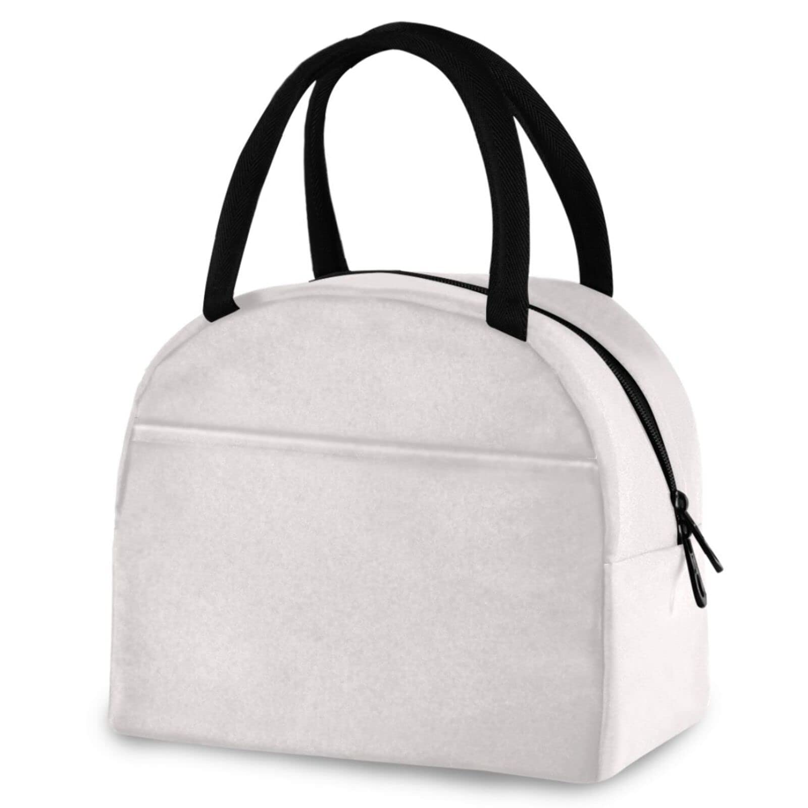 Amazon.com: ZZKKO White Lunch Bag Box Tote Organizer Lunch Container ...