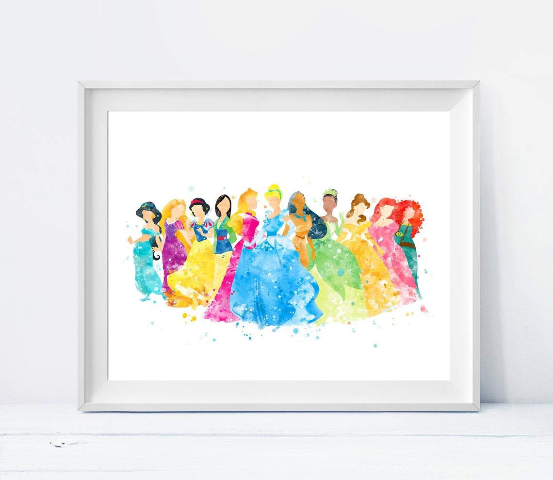 Princess Paintings For Kids