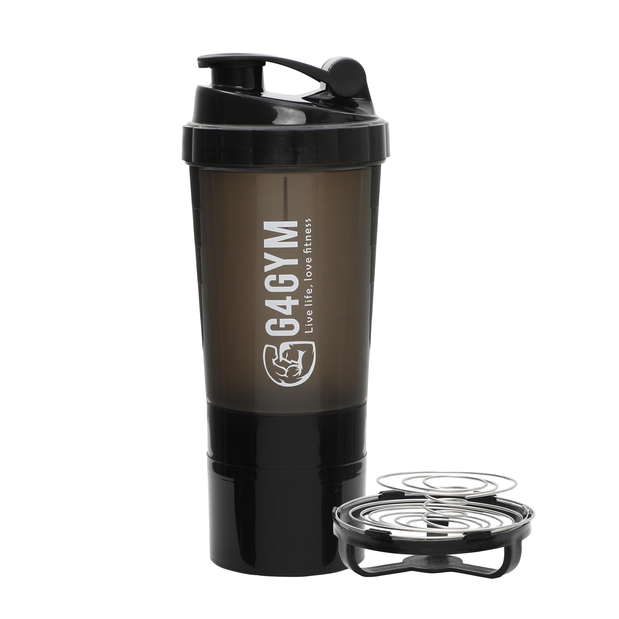 G4GYM Spider Gym Shaker Bottle, Shakers for Protein Shake 2 Storage ...