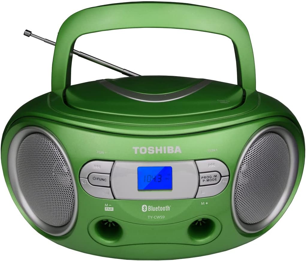 Toshiba TY-CWS9 Portable CD Bluetooth Boombox User Manual