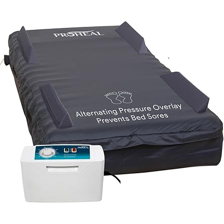 Amazon.com: Vive 8" Alternating Pressure Mattress - Low Air Loss ...