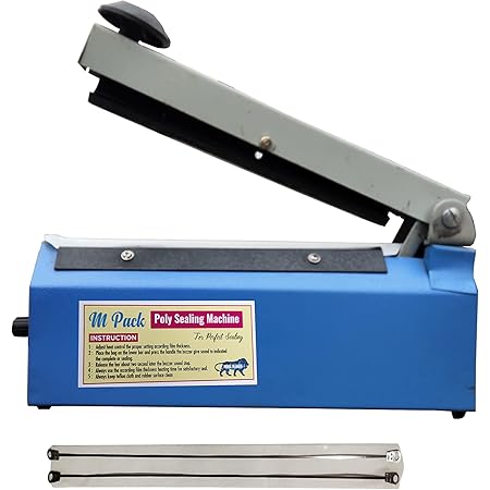 Buy M pack Poly Bag Sealing Machine 8 Inch | Beep Function | Plastic ...
