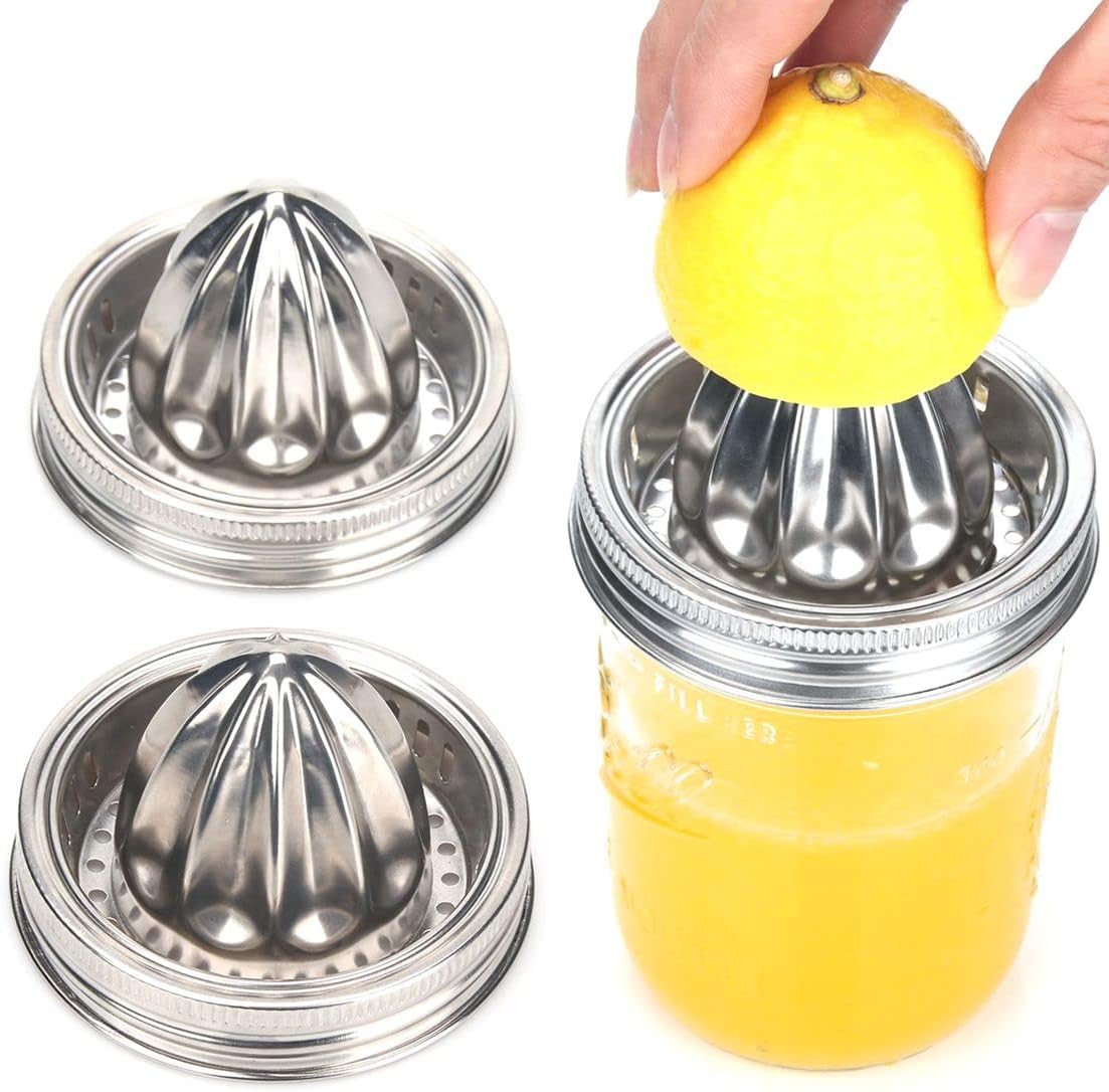 Amazon.com: Lu Cucina Citrus Juicer & Strainer - Stainless Steel - Make ...