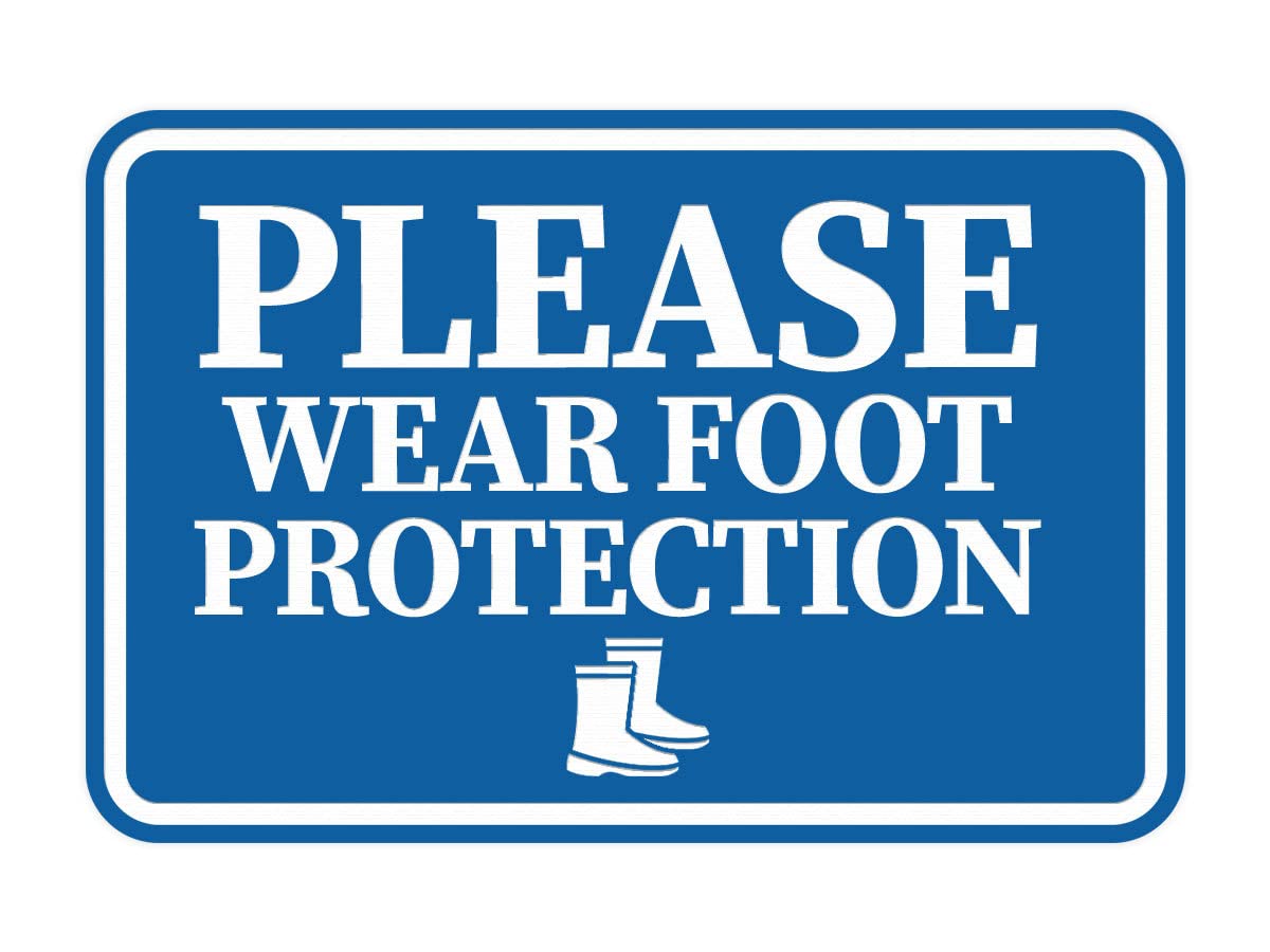 Foot Protection Sign