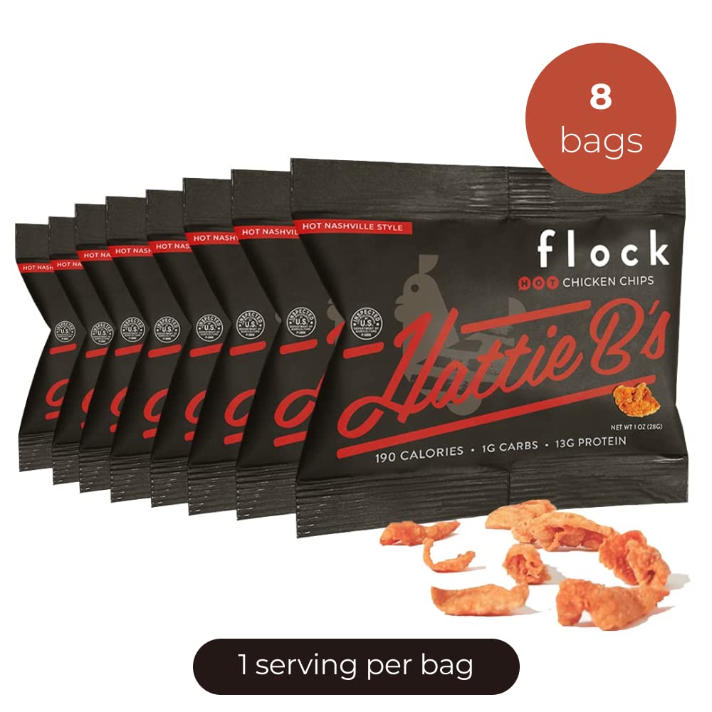 Snapklik.com : Flock Keto Chicken Skin Chips Hattie Bs Nashville Hot ...