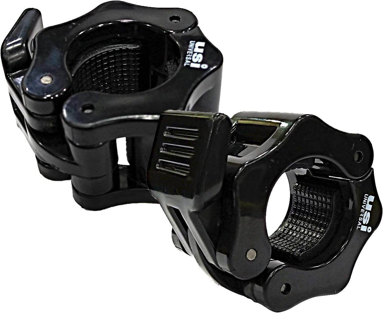 USI UNIVERSAL Weight Bar Locks, LJ1 Weightlifting Bar Collar, Plastic ...