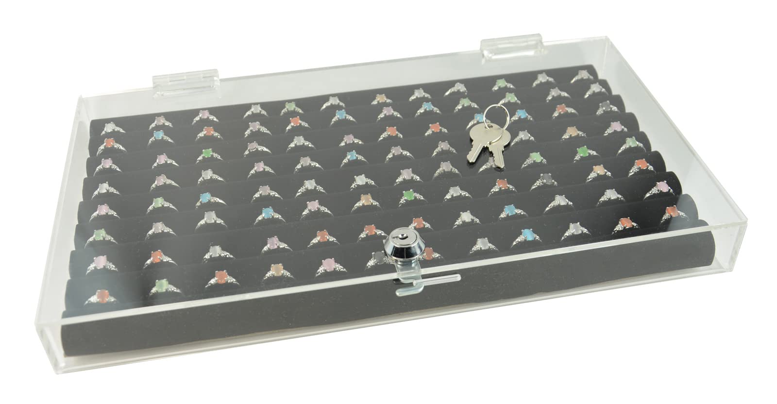 Clear Acrylic Display Case With Lock And Key And Choice | Desertcart INDIA