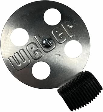 Amazon.com: for Weber Grill Vent Damper Kit w/Cool Touch Handle Part ...