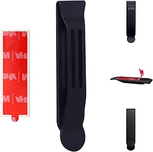 Amazon.com: BORING PRODUCT 1 Pack Matte Black Attachable Pocket Clip ...