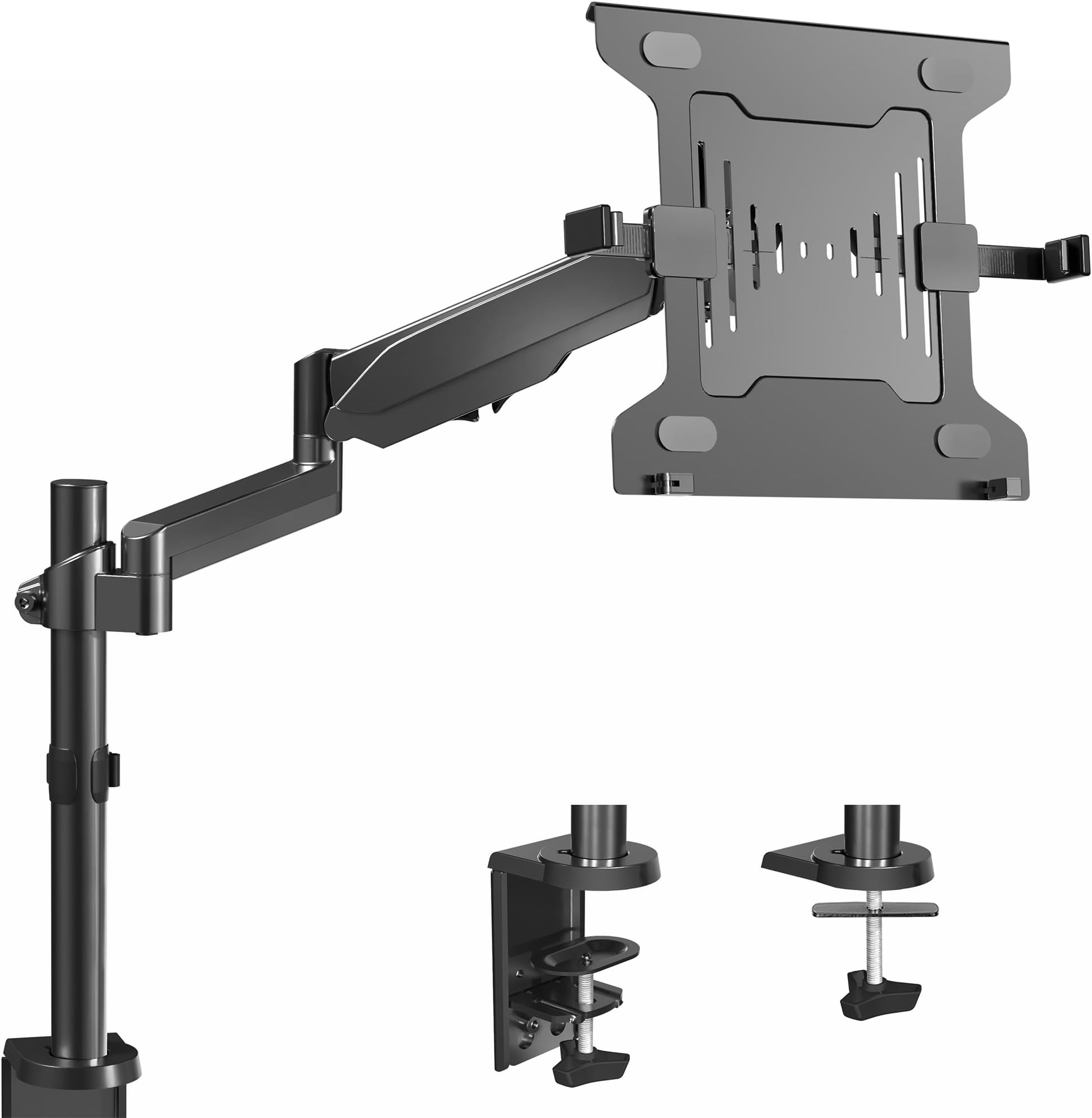Amazon.com: Mount-It! Laptop Desk Mount, Full Motion Laptop Arm with ...