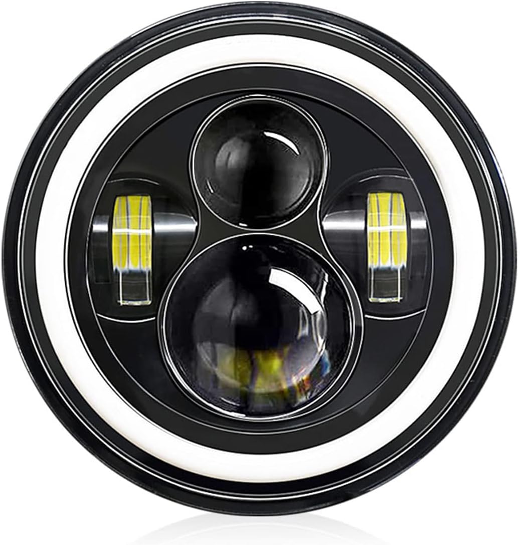 Amazon.fr : Paire 7” Phare de Travail LED 100W 10000LM 4 Lentilles ...