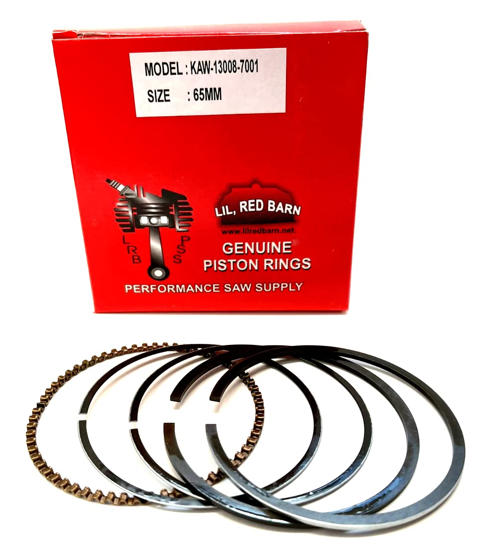 Amazon.com: Lil Red Barn 1 Set Piston Rings 13008-6060 65mm Compatible ...
