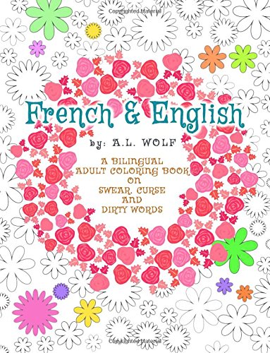 Amazon.com: French & English - A Bilingual Adult Coloring Book on Swear ...