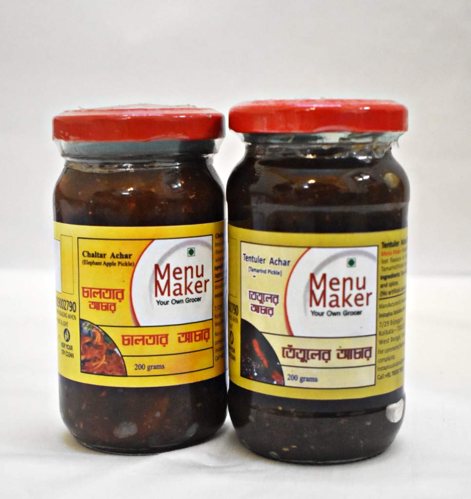Menu Maker Select Premium Chaltar Achar [Elephant Apple Pickle] and ...
