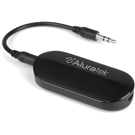 Amazon.com: Aluratek Bluetooth Audio Transmitter with Detached Cable ...