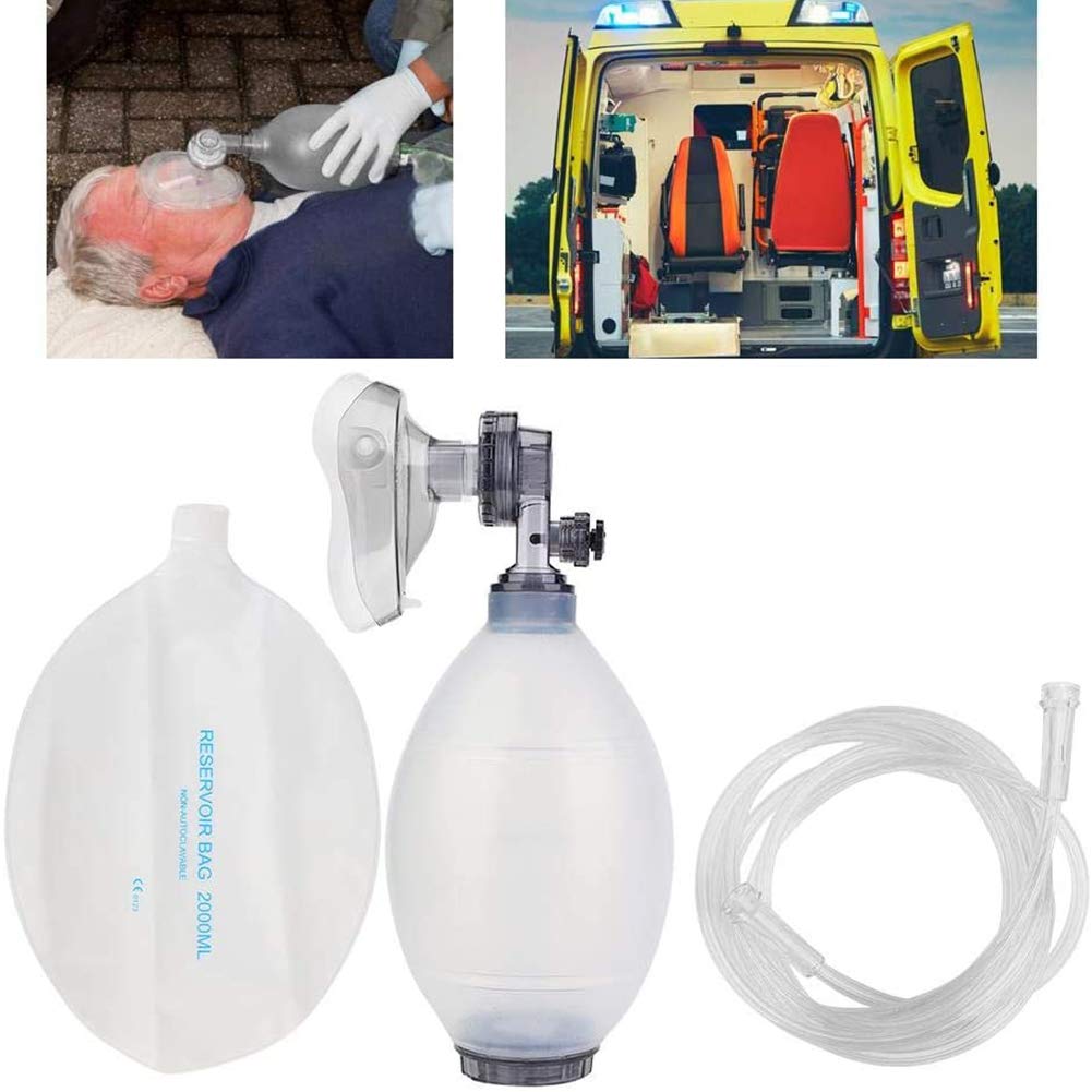 Buy QAZWSX Manual Oxygen Device, Simple Breathing Apparatus Oxygen Tube ...