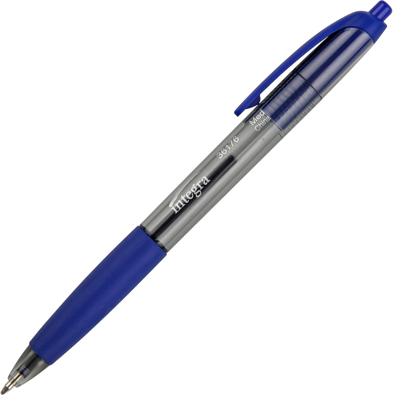 Amazon.com : Integra, ITA36176, Rubber Grip Retractable Pens, 12 ...
