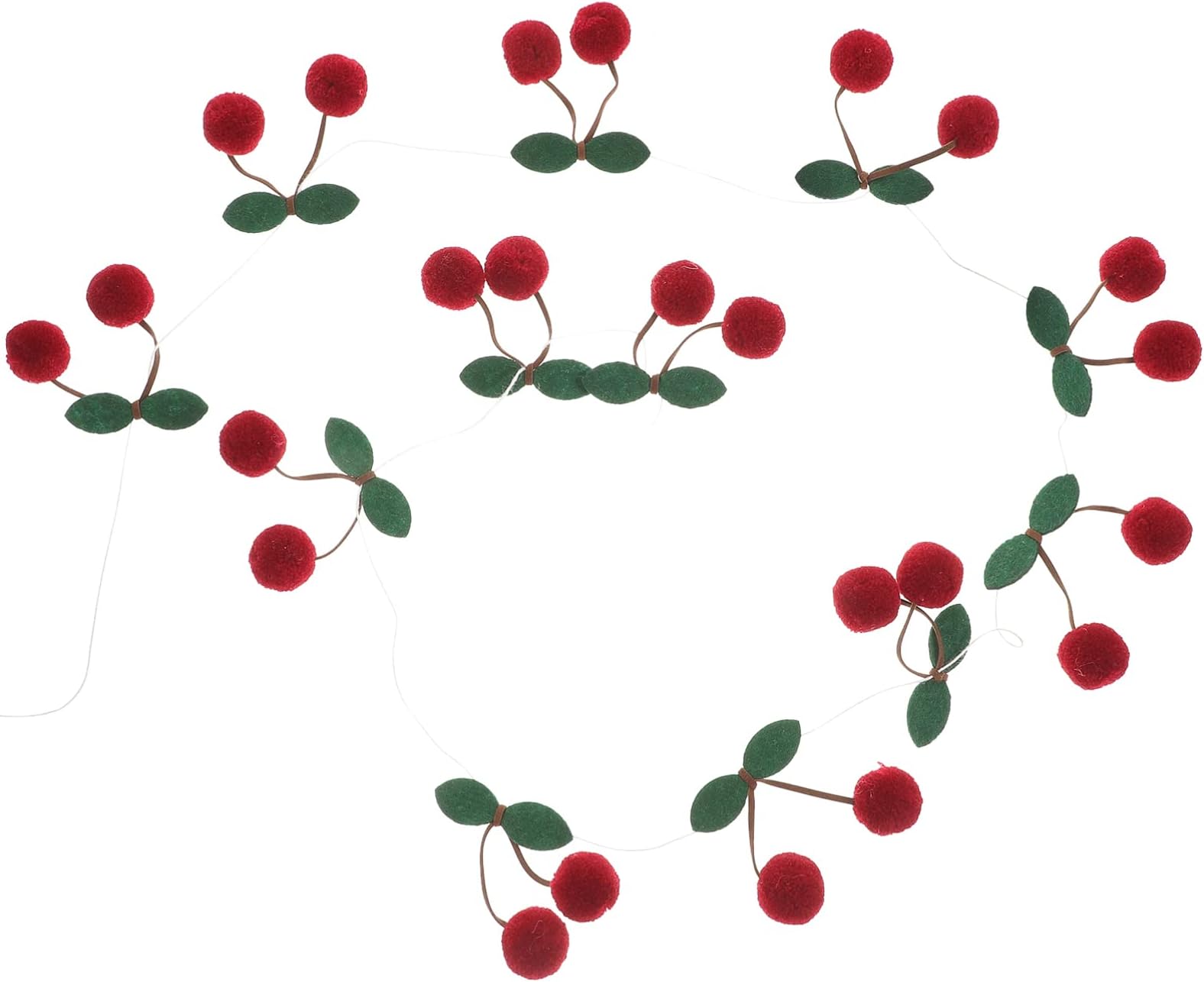 Amazon.com: Colorful Cherry Garland Decoration (2string X 6.6ft) - DIY ...