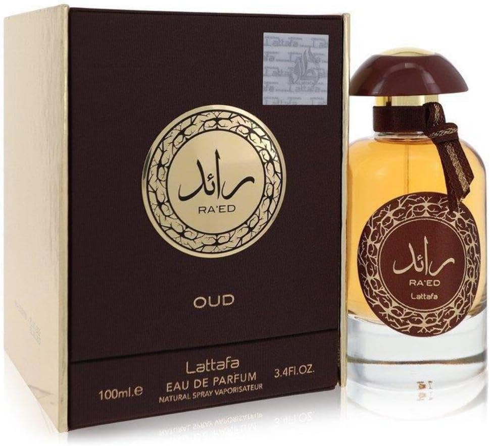 Lattafa Raed Oud por Lattafa Eau De Parfum Spray (Unisex) 3.4 oz ...