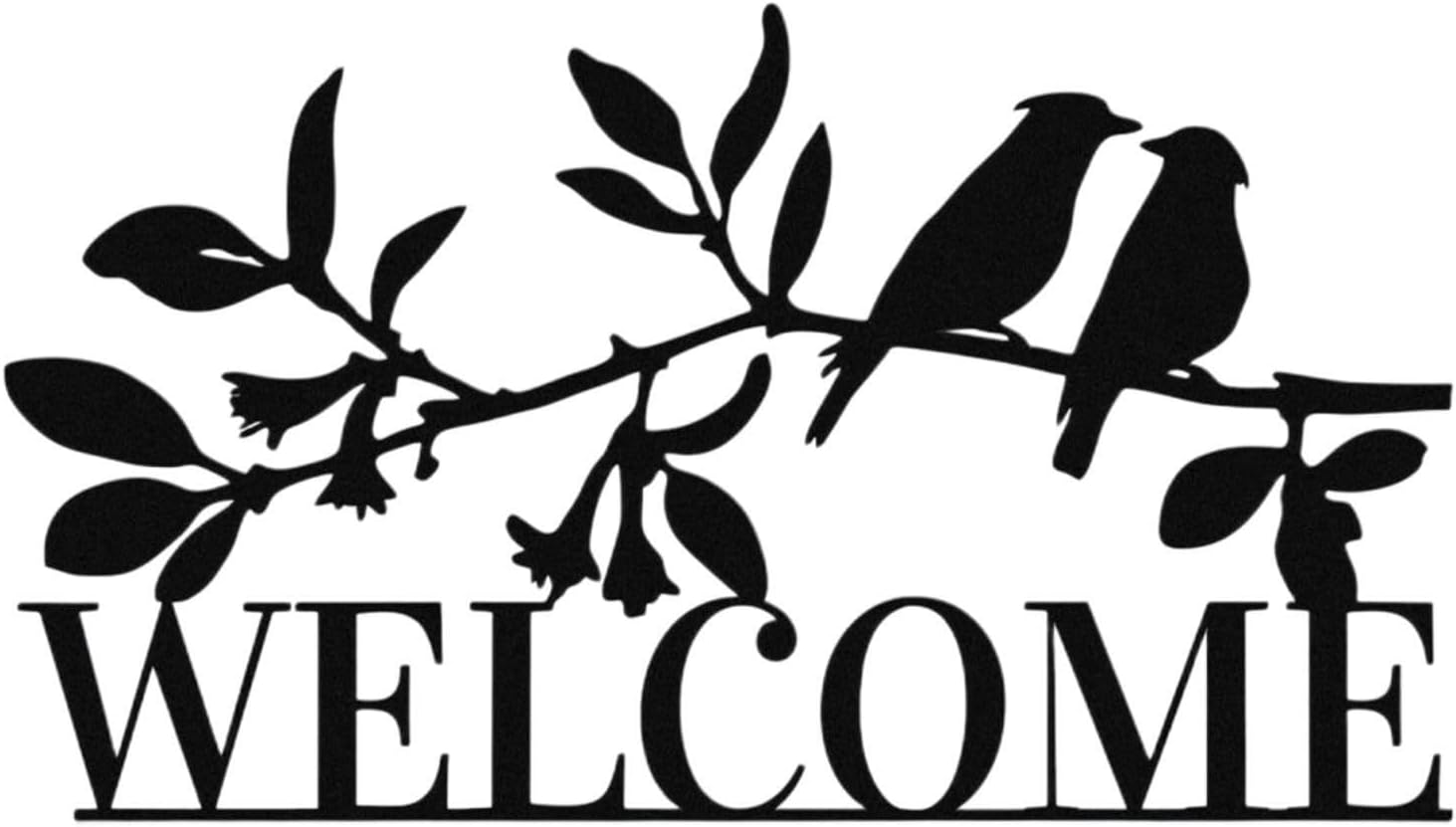 Metal Welcome Sign, Welcome Letter Sign Wall Decor for Front Door or ...
