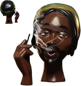 Amazon.com: TYTGFDAQ Headscents Incense Burner Black Woman, Head ...