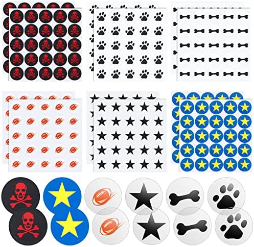 Amazon.com: Award Decals Star Full Color Sticker Set (100 Decals) The ...