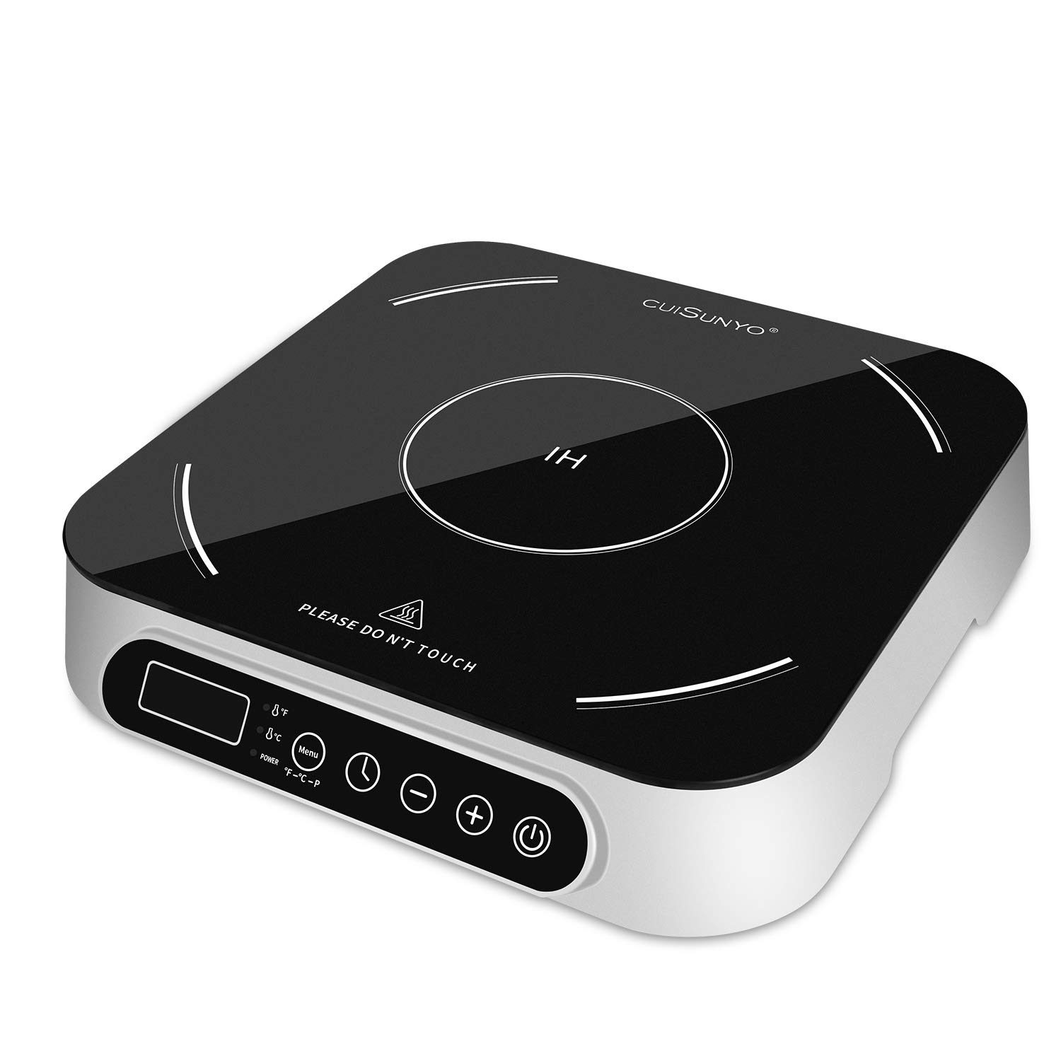 Amazon.com: Portable Induction Countertop 1800W Cooktop 10 Power Levels ...