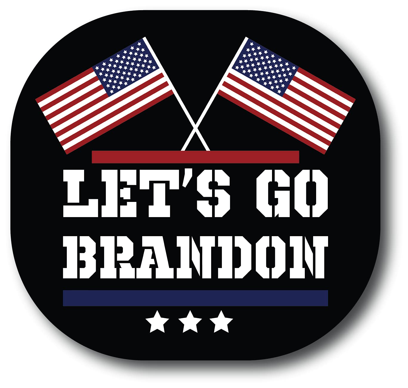 Amazon.com: Let's Go Brandon Funny 10-Pack Stickers | Hilarious ...