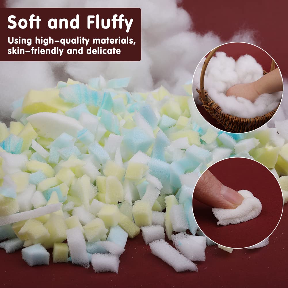Snapklik.com : Yizzvb Polyester Fiber Fill Shredded Foam Fill Super ...