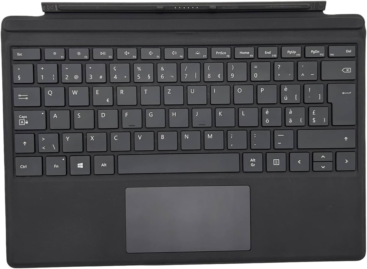 Microsoft Tastatur Surface Pro 3/4/5/6/7 Keyboard Cover 1725 – Deutsch ...