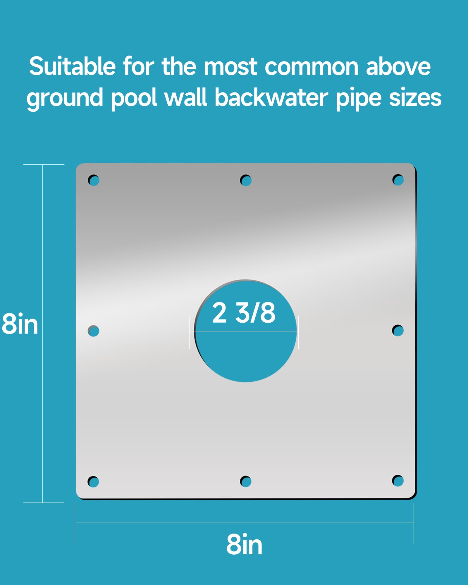 Snapklik.com : Upgraded Water Return Repair Kit, Above Ground Pool Wall ...