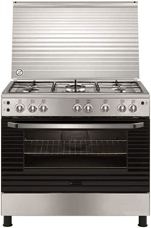 Westinghouse White Range Cooker 5 Burner 90x60 Model: WNGD90JGRX, 1 ...