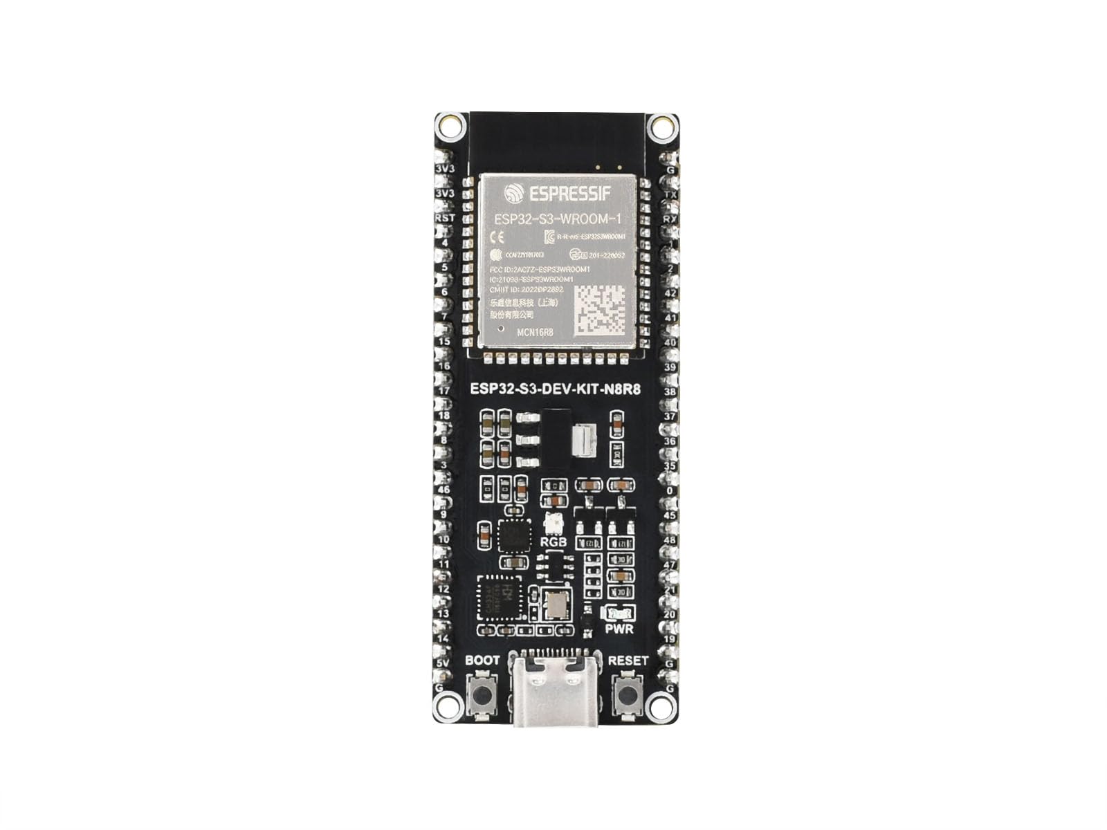Amazon.com: Waveshare ESP32-S3 Microcontroller, 2.4GHz Wi-Fi Development Board, 240MHz Dual Core ...