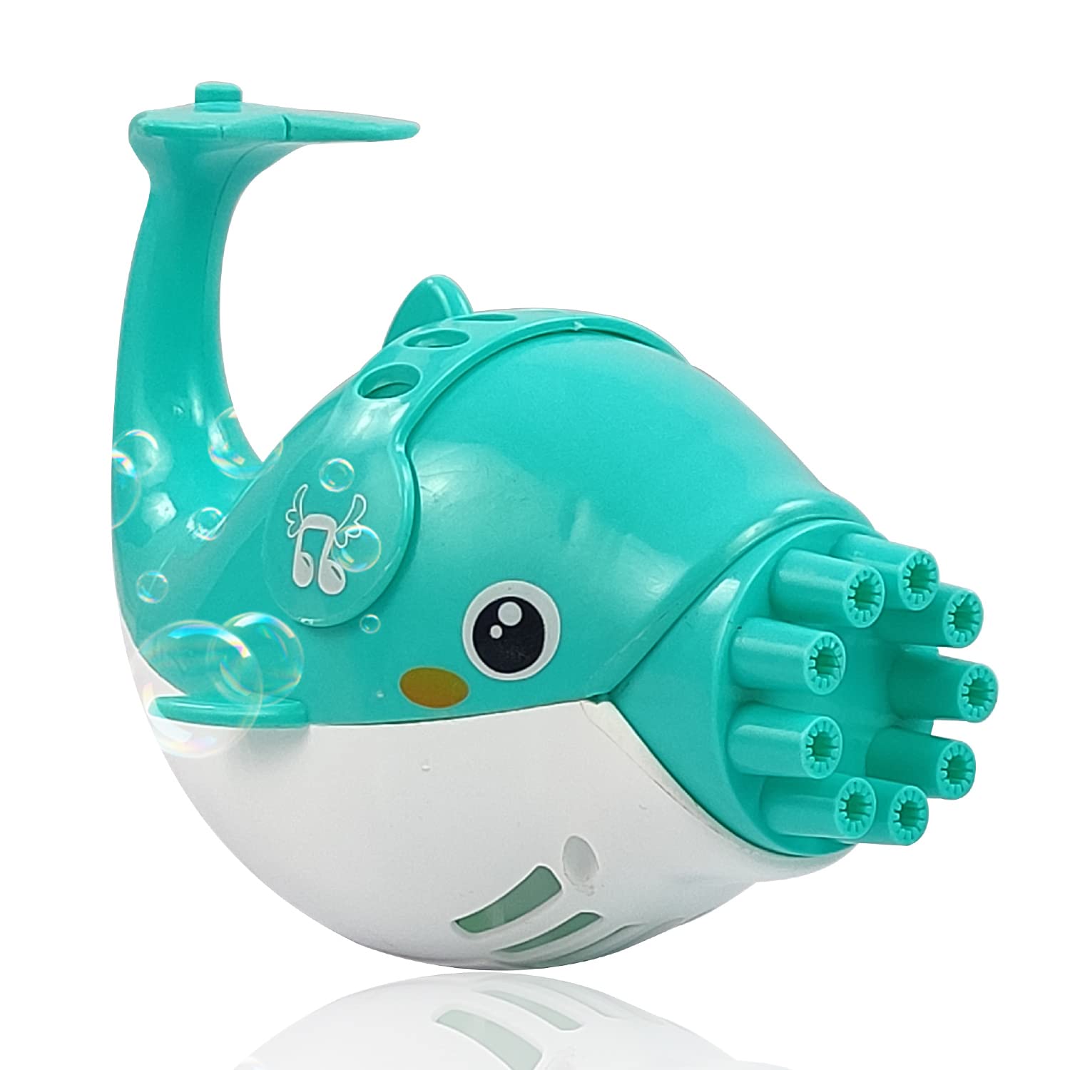 Buy Mabron Dolphine Gatling Bubble Gun Blower for Kids, Dolphin Bubble ...