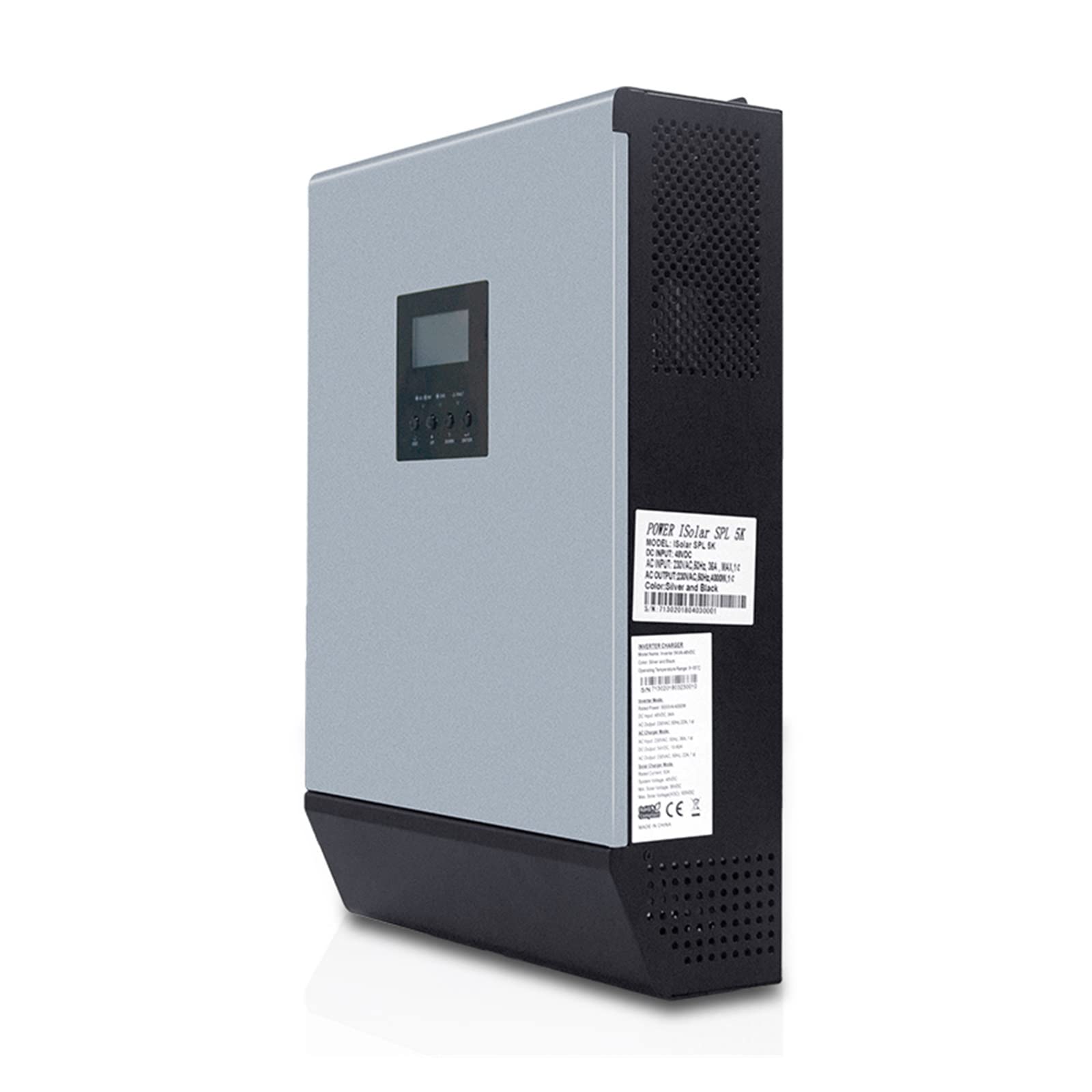 Buy Solar inverters 5KVA Solar Inverter Pure Sine Wave Inverter 220VAC ...