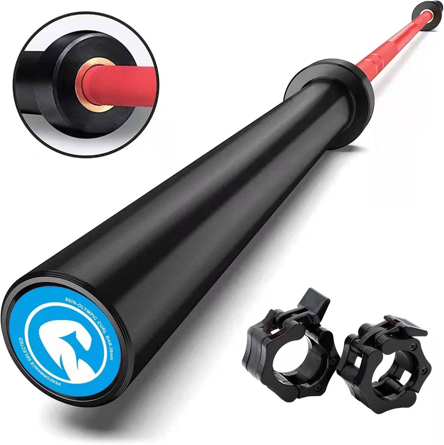 Buy Olympic Man Standard 45lb Power Cerakote Finish Weightlifting ...