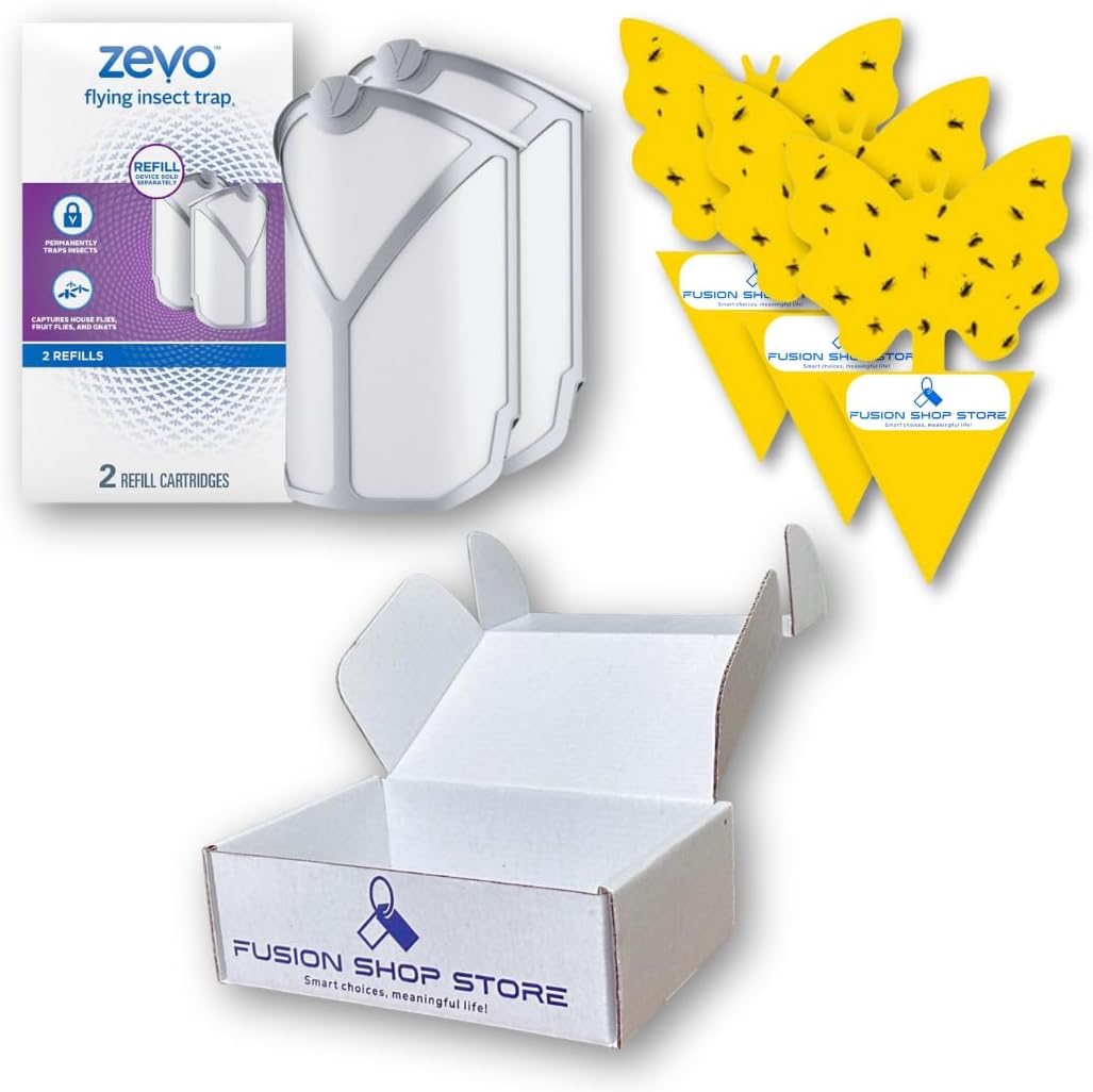 Amazon.com : Zevo Flying Insect Trap, Fly Trap Captures Houseflies ...