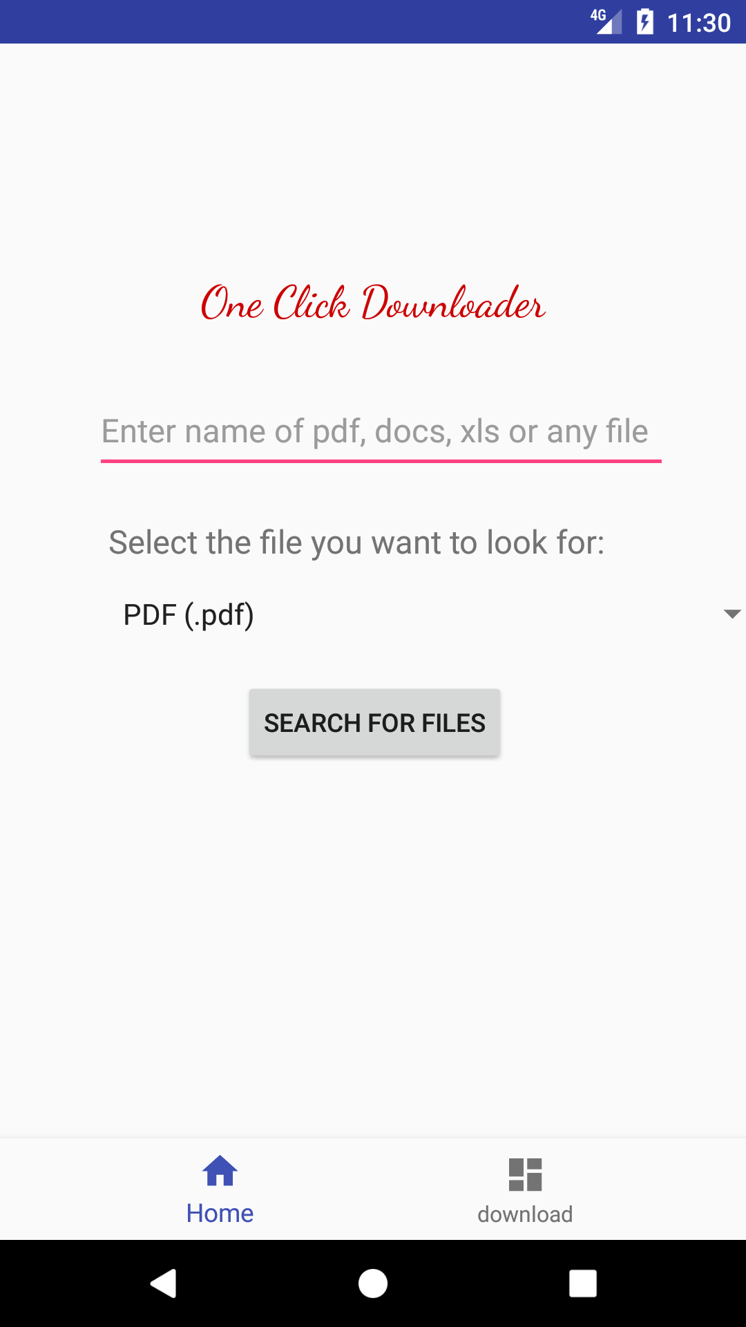 One Click Document Search and Downloader - App on Amazon Appstore