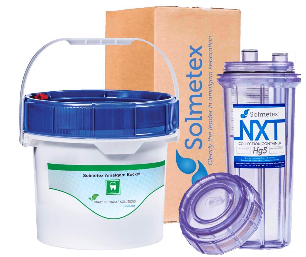 NXT Hg5 Collection Container with Recycle Kit and Practice Solutions ...
