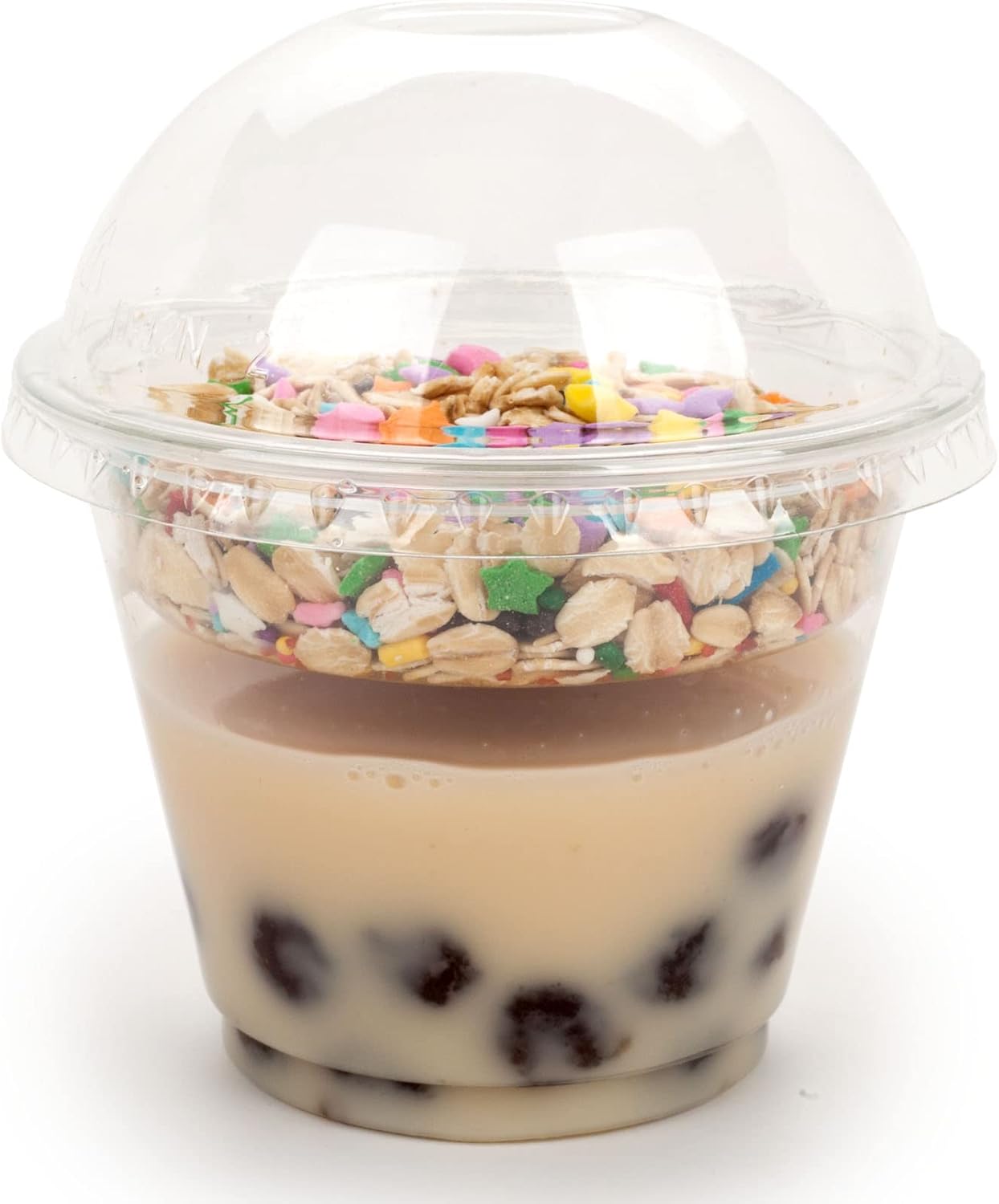 Amazon.com: Golden Apple Cup series, 9oz-50sets Clear Plastic cups+2oz ...