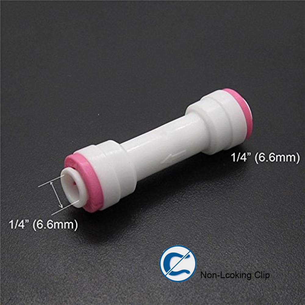 Snapklik.com : PureSec Water Check Valve 1/4" RO Tubing O.D.Use Push To ...