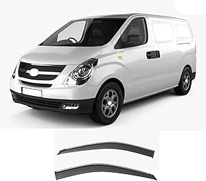 Amazon.com: Set of 4 Car Wind Deflectors for Hyundai H-1 iLoad MK2-TQ ...