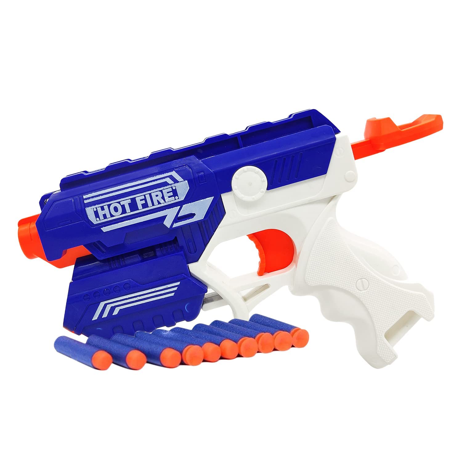 Buy Foam Blaster Toy, Safe and Long Range Shooting , (5 Foam Bullets ...