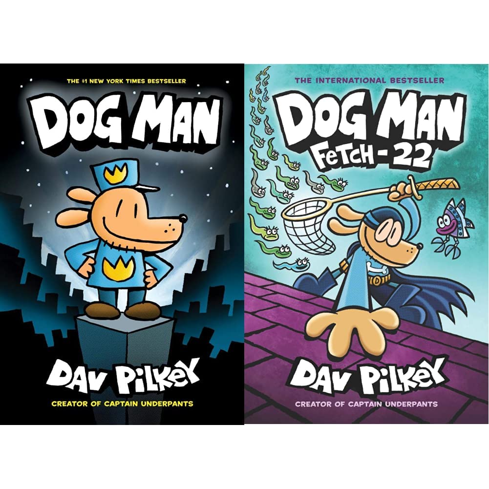 Buy Dog Man: From the Creator of Captain Underpants (Dog Man #1)+Dog ...