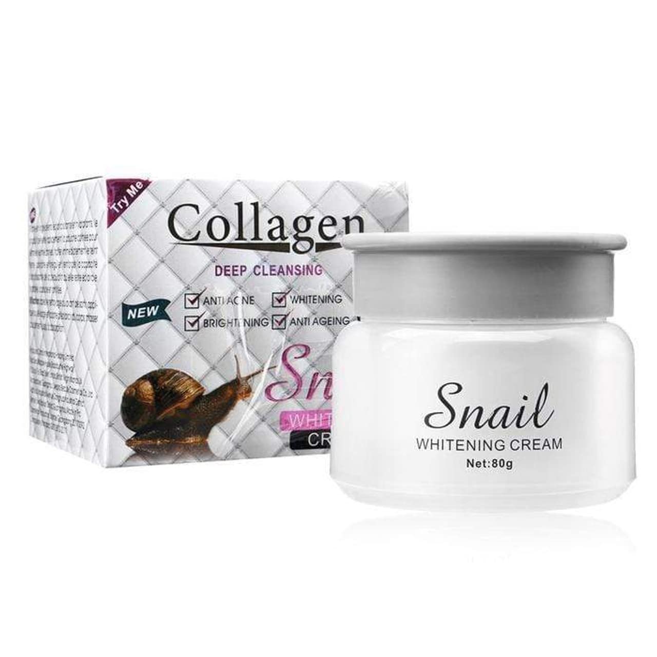 Collagen Deep Cleansing Whitening Cream - whitening and moisturizing ...