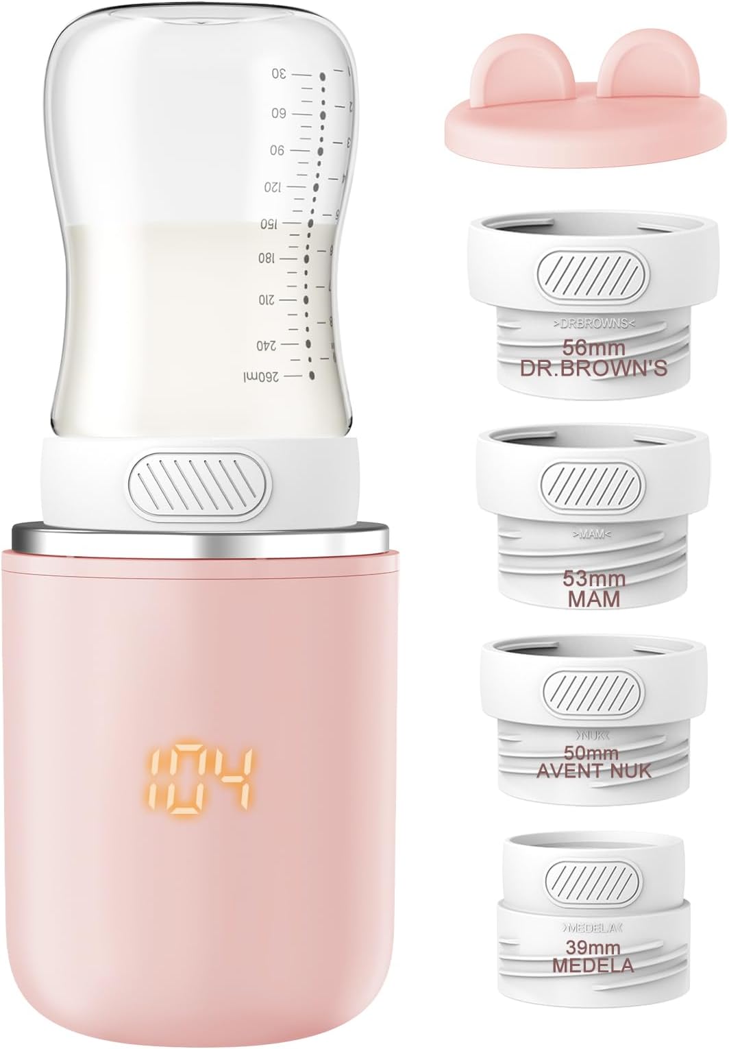 Amazon.com : COSmama Bottle Warmer,Fast Heating Portable Bottle Warmer ...