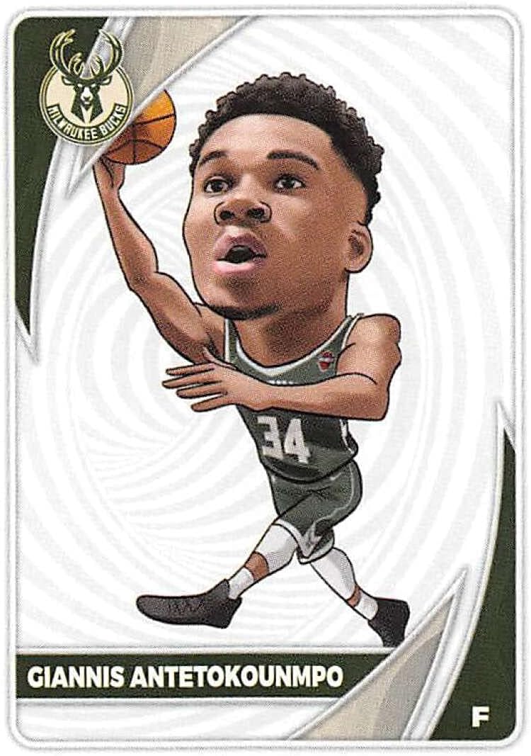 Amazon.com: 2020-21 Panini Stickers #223 Giannis Antetokounmpo ...